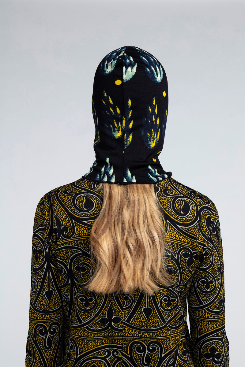 BALACLAVA WOOL IRISH MANTRA BLACK– Frei Und Apple